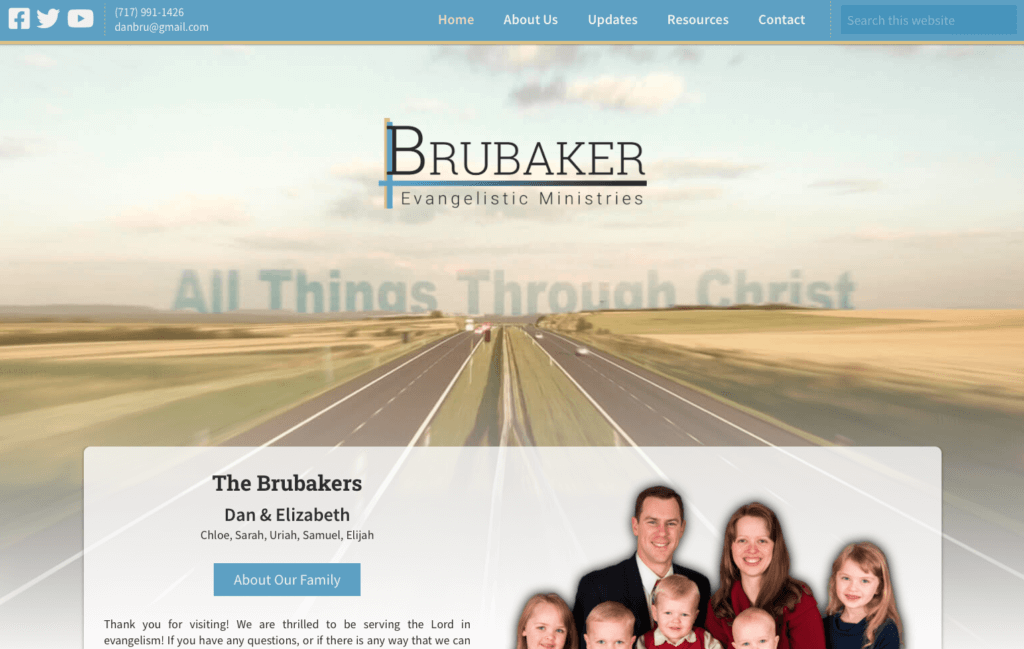Brubaker Evangelistic Ministries – Brubaker Design Services